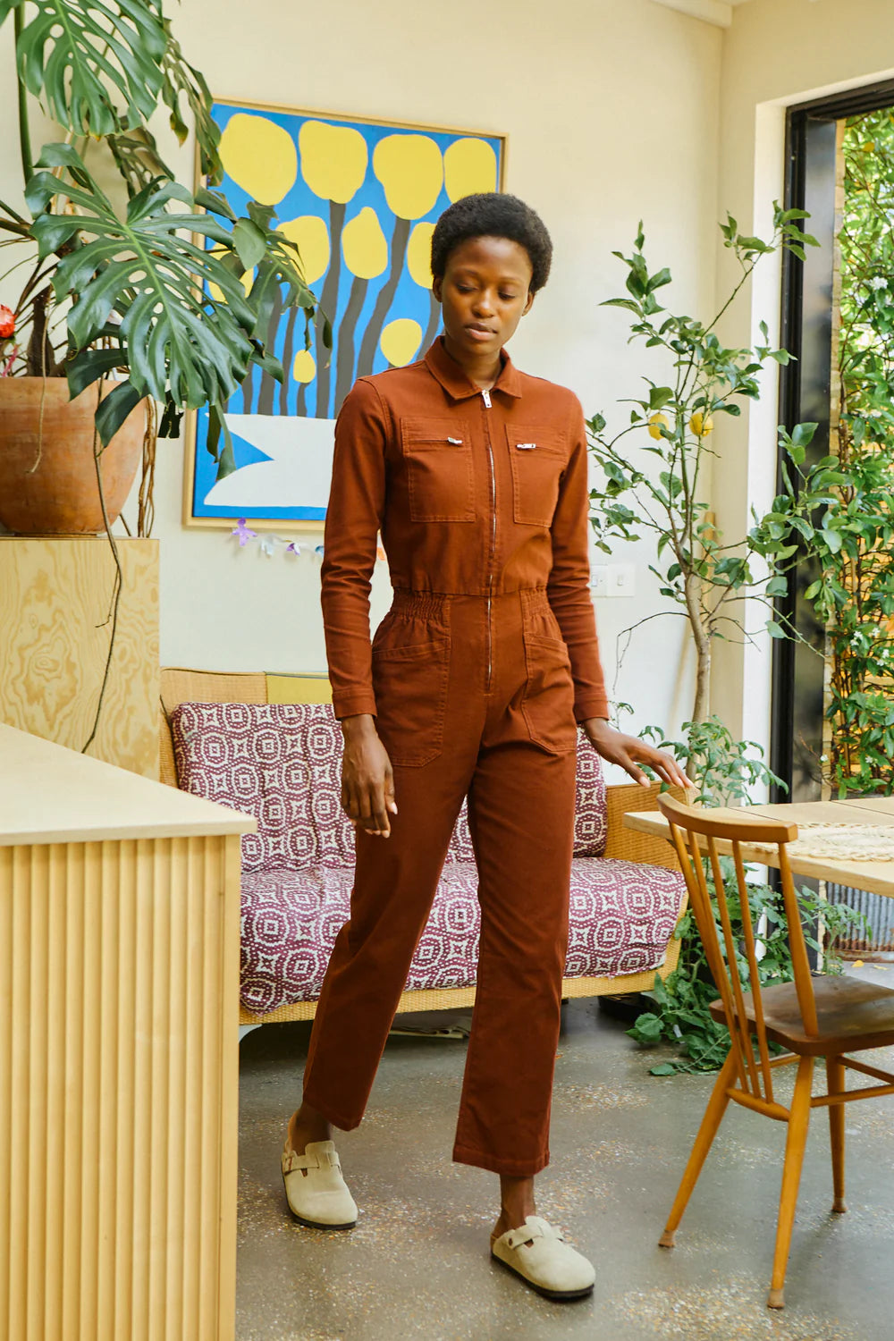 LF Markey Danny Stretch Boilersuit Dark Rust – RUSKIN