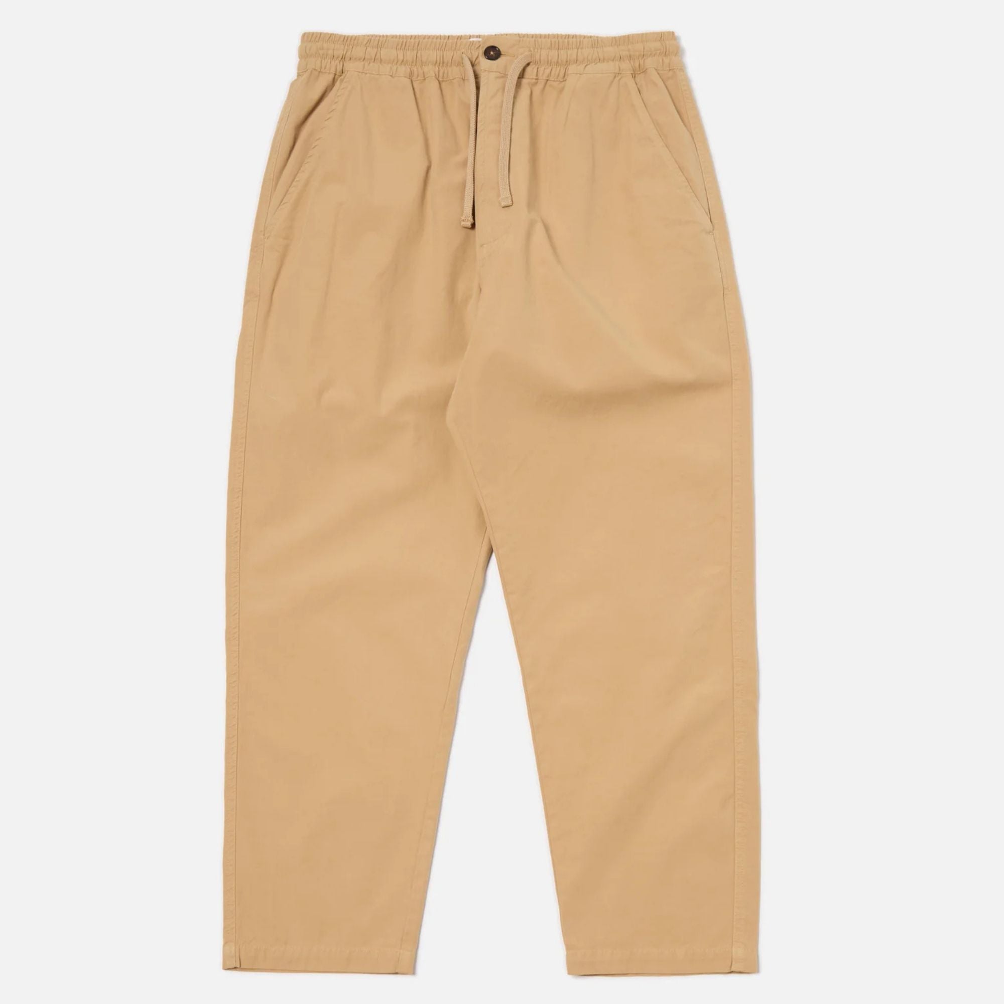 Universal Works Hi Water Trouser in Dark Sand Summer Canvas – RUSKIN